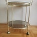 Vintage Gold Metal Serving Carts From 70s 80s / Mid Century - Etsy