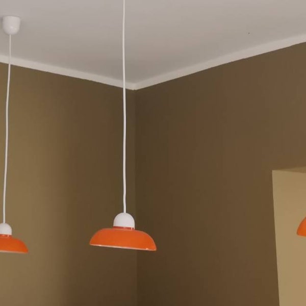 Orange Ceiling Light - Etsy