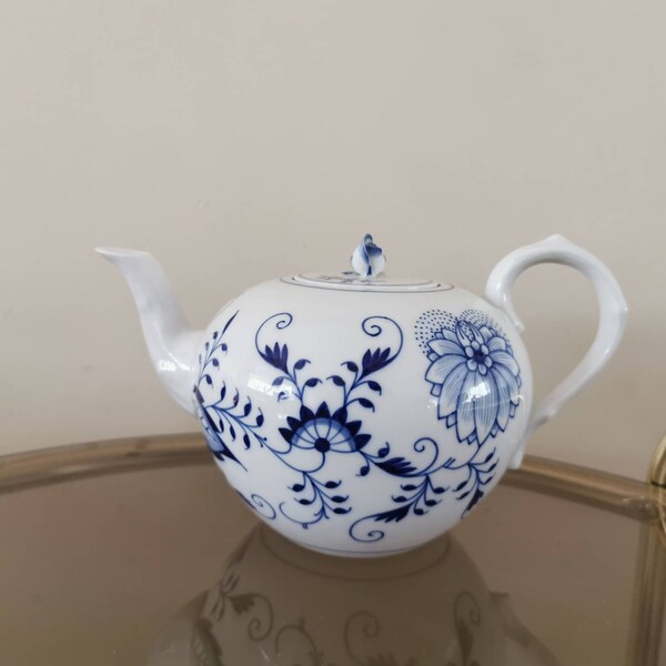 Antique Meissen Teapot - Etsy