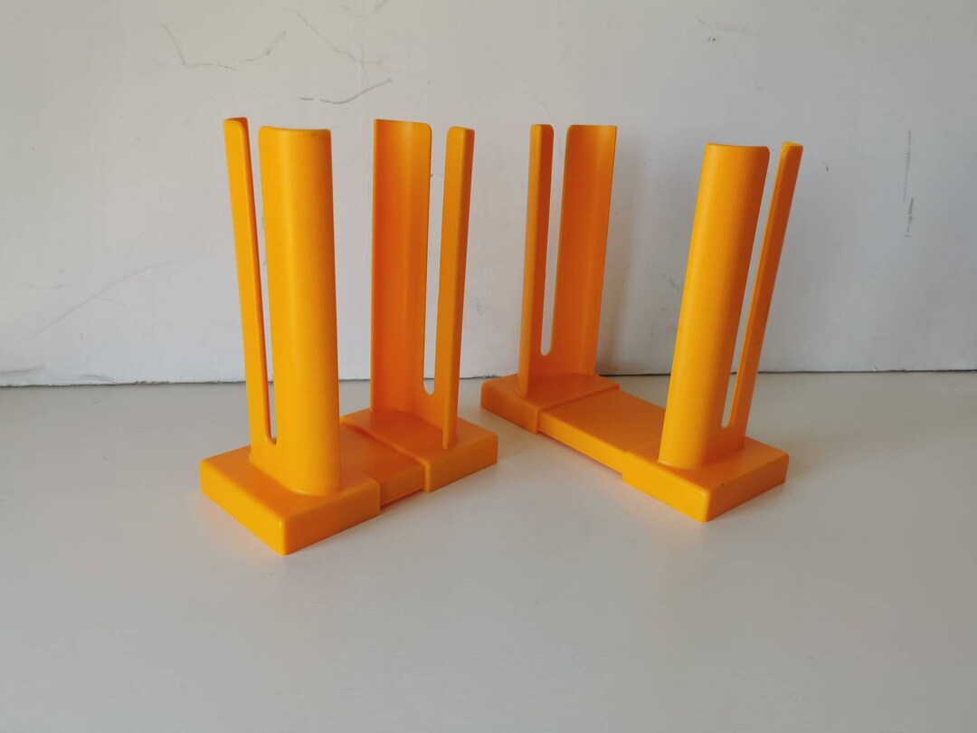 Set of 2 Plastic Cup Holders, Made in West Germany in the 1970s, Schumm ...