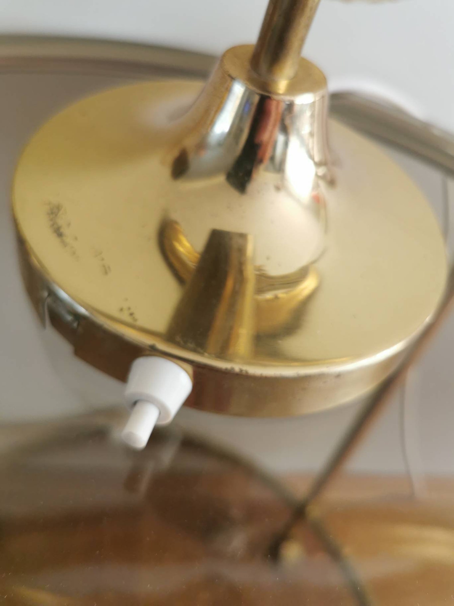 Vintage Pair Glass Lamps Lambert Rohrer Germany 1970s. /mid - Etsy