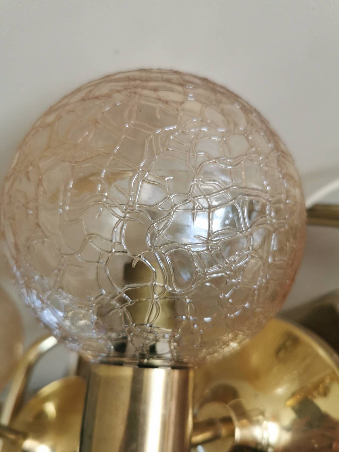 Vintage Pair Glass Lamps Lambert Rohrer Germany 1970s. /mid - Etsy