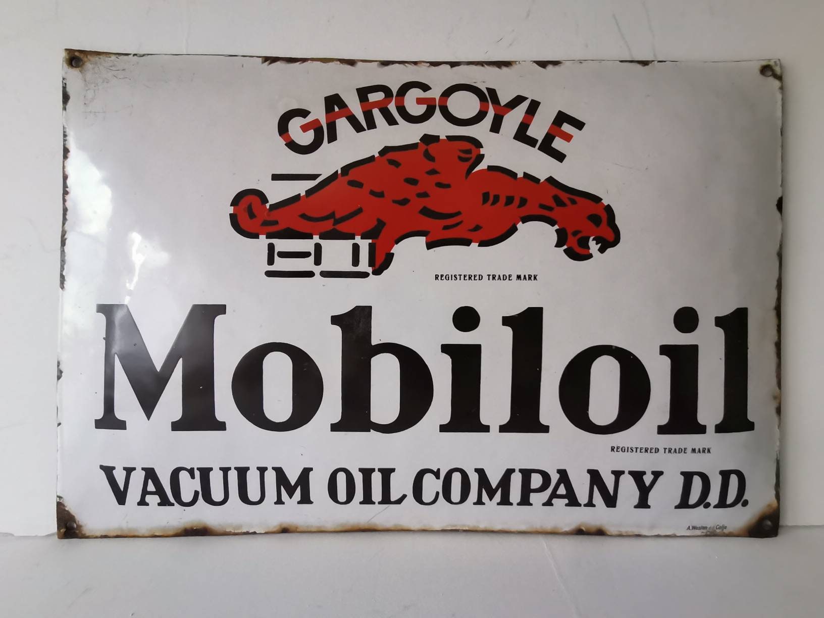 Mobil Oil Sign
