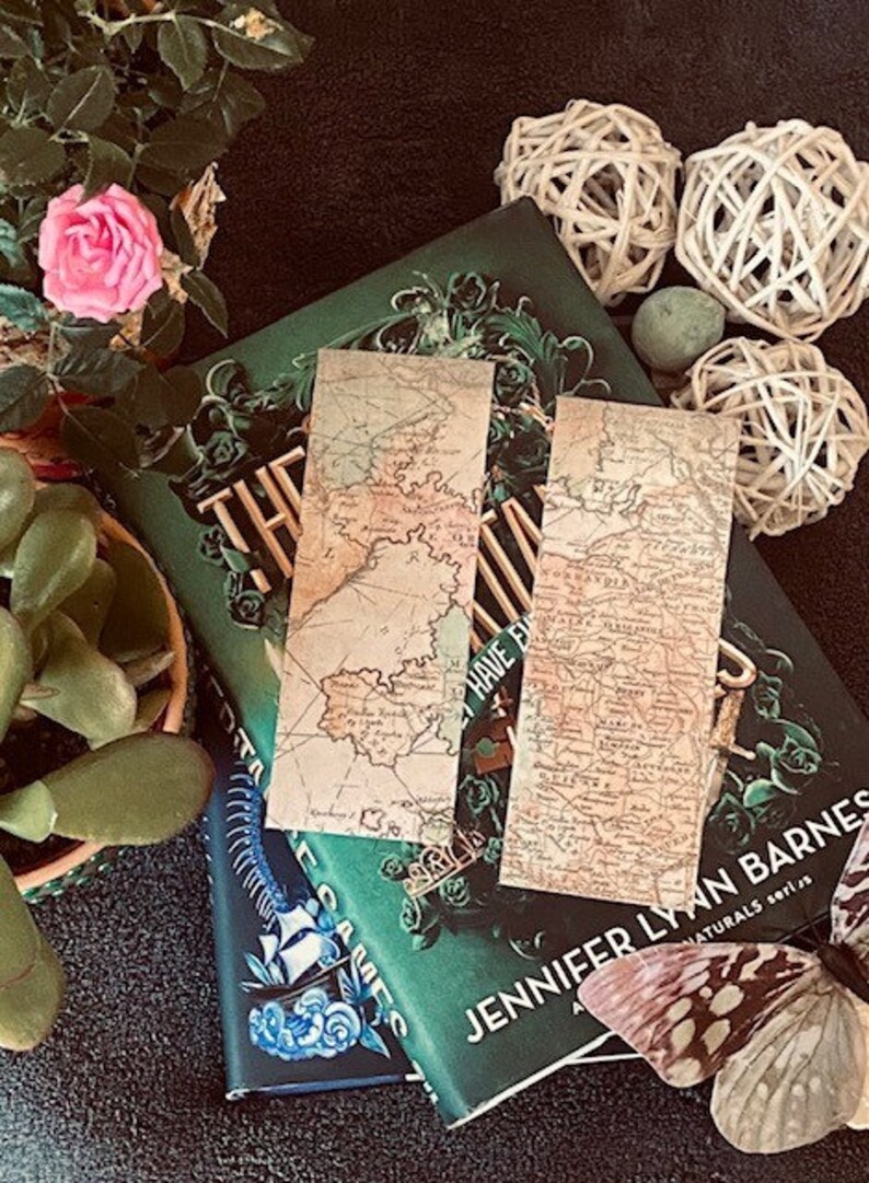 Map Bookmarks: Large Map Bookmark, Vintage World Map, Vintage Roads Map ...