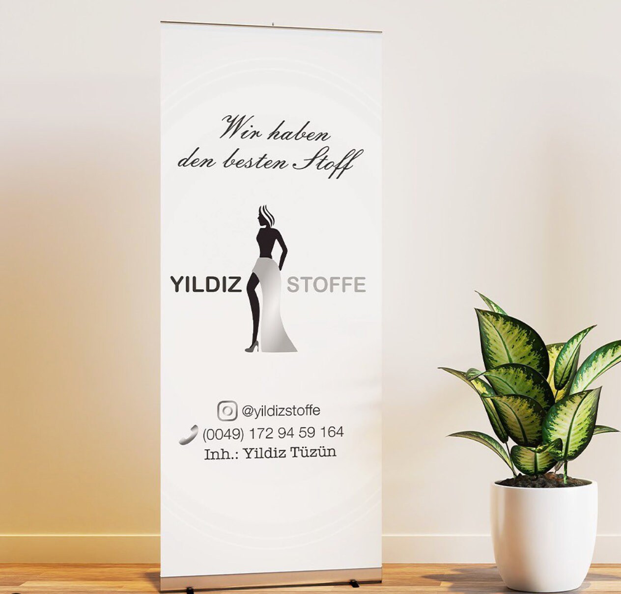 Roll-up Banner Welcome Sign / Business - Etsy