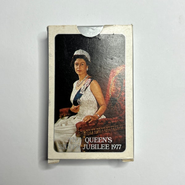 Elizabeth Ii Playing Cards - Etsy