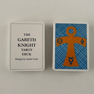 RARE Gareth Knight Tarot 1984 by U.S. Games Systems first German ...