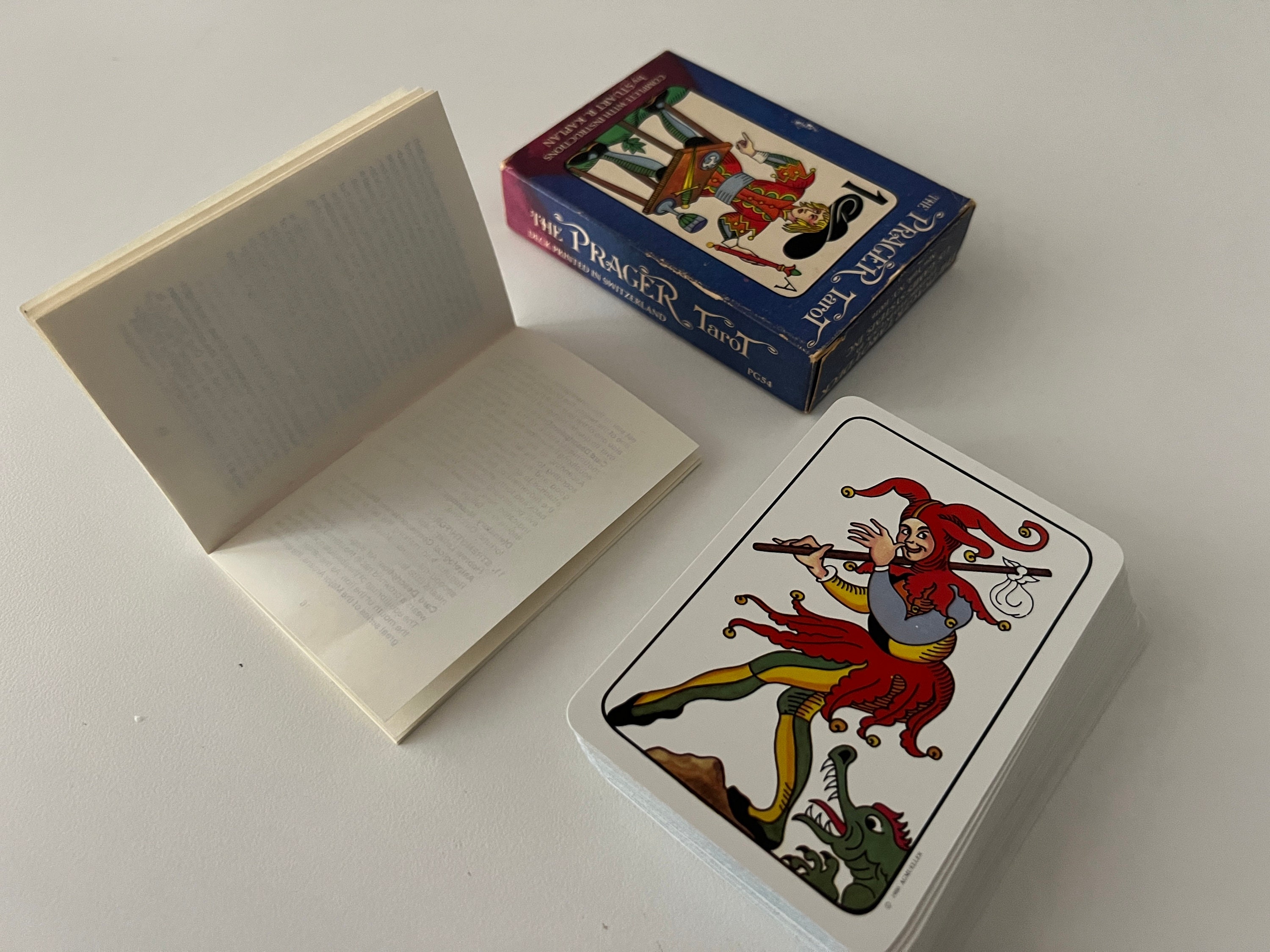 First Edition 1980 the Prager Tarot by Stuart R. Kaplan - Etsy Australia