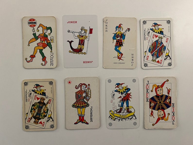 Vintage Joker Playing Cards - Single Card - Joker Collection - Swap ...