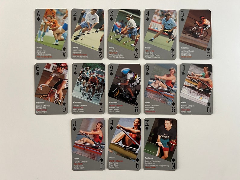Vintage 1992 Het Olympisch Kaart-en Kwartetspel olympic Games Barcelona ...