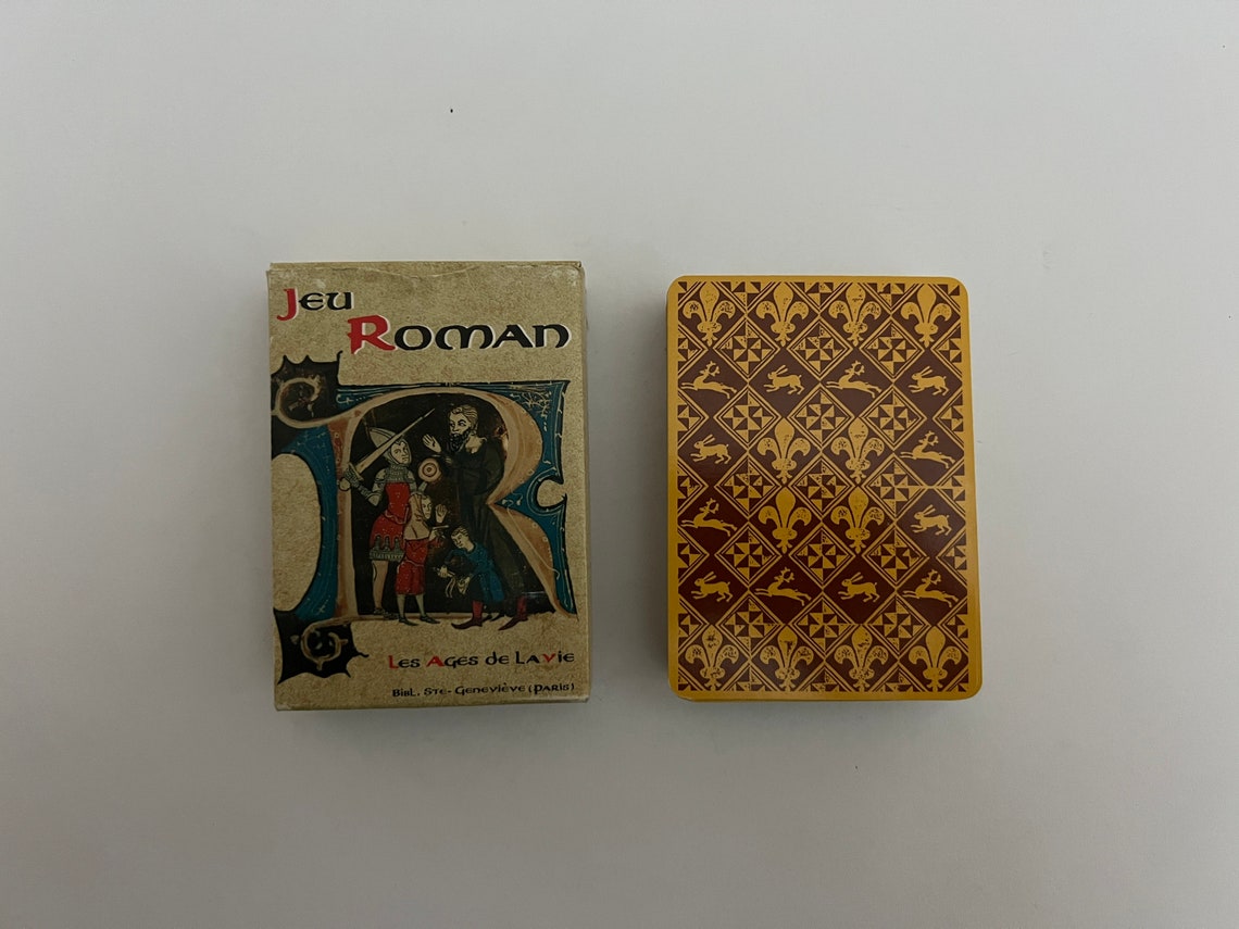 Vintage (1981) Jeu Roman Playing Cards (roman Empire Cards) Published ...