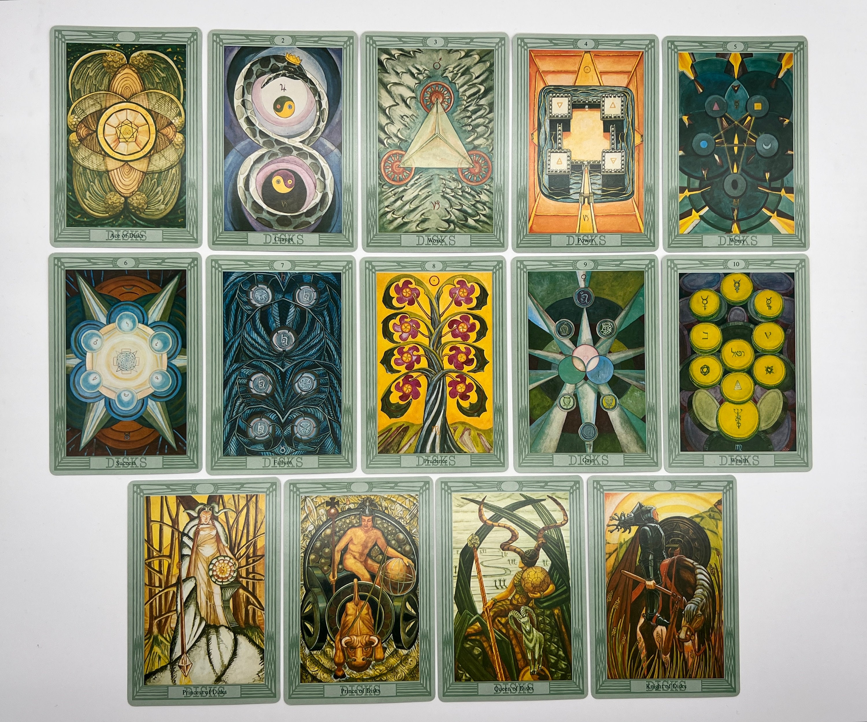 RARE Aleister Crowley Thoth Tarot Deck ordo Templi Orientis - Etsy Ireland