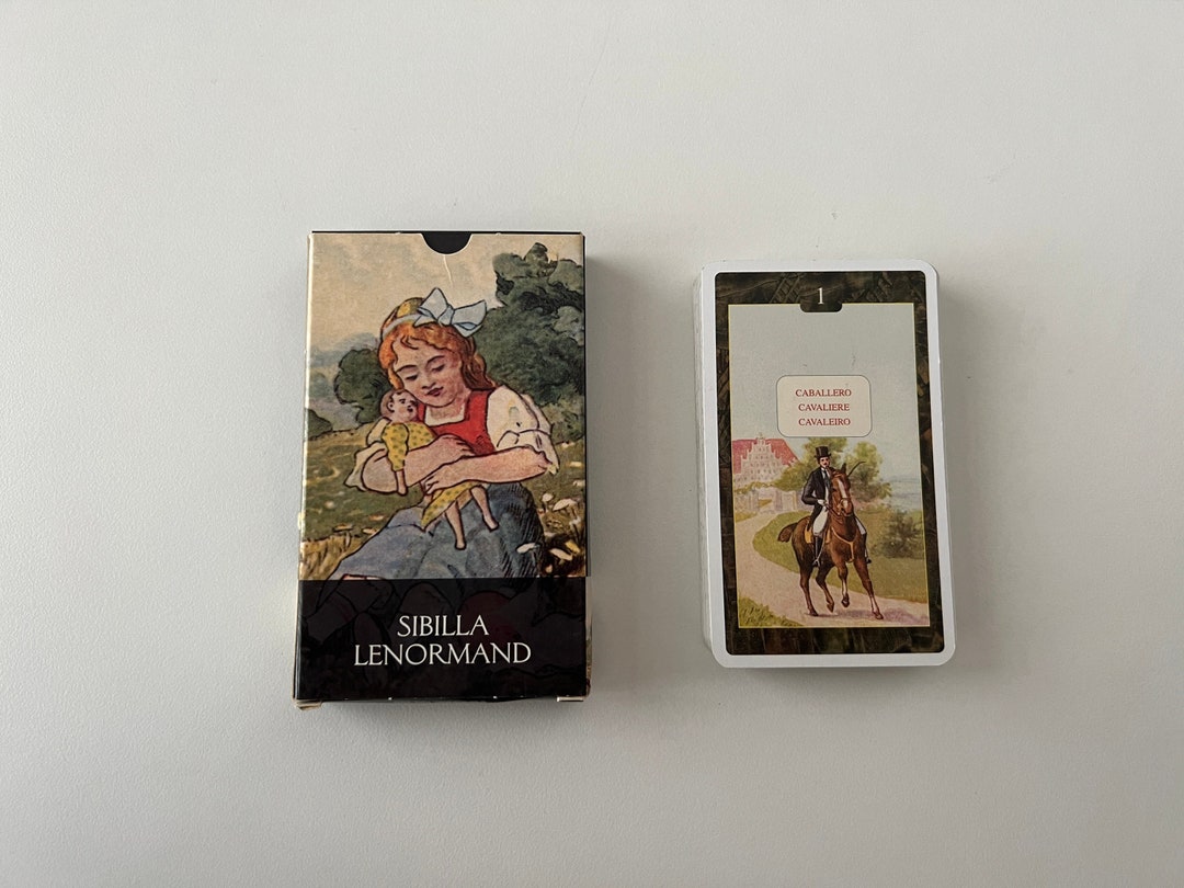 Vintage 2003 Sybil Lenormand sibilla Lenormand Published by Lo Scarabeo ...