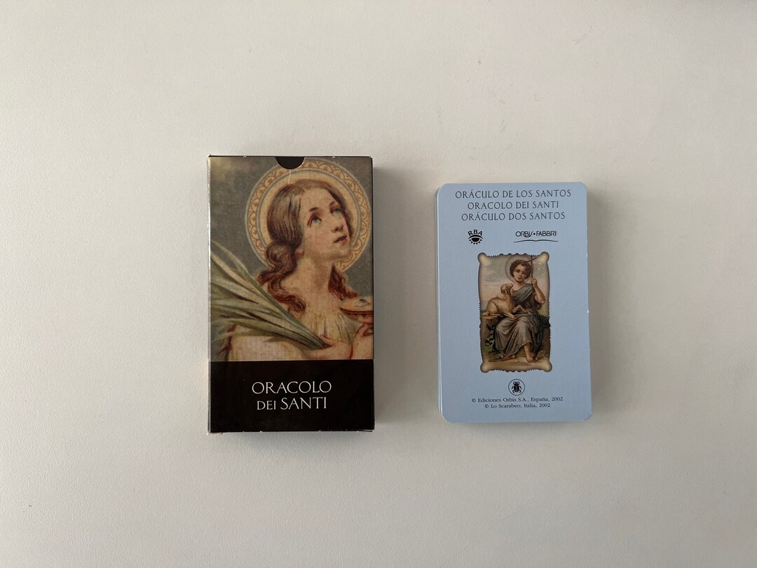 Vintage 2002 Oracle of the Saints oracolo Dei Santi by Lo - Etsy Australia