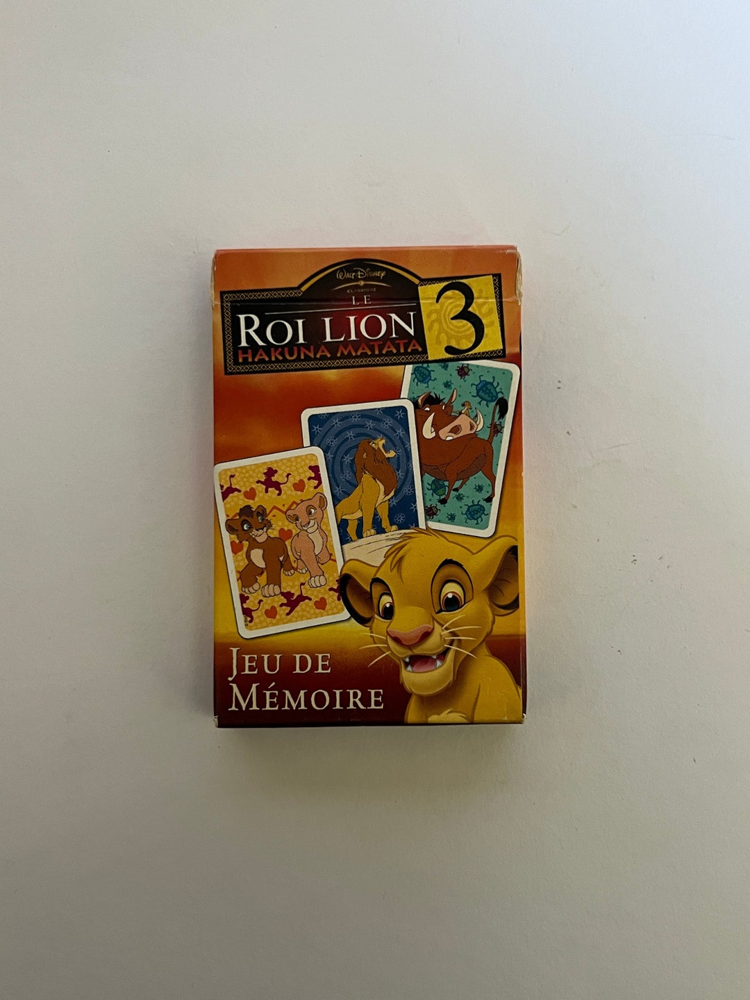 Vintage Disney Memory Match Game the Lion King (disney Jeu De Mémoire ...