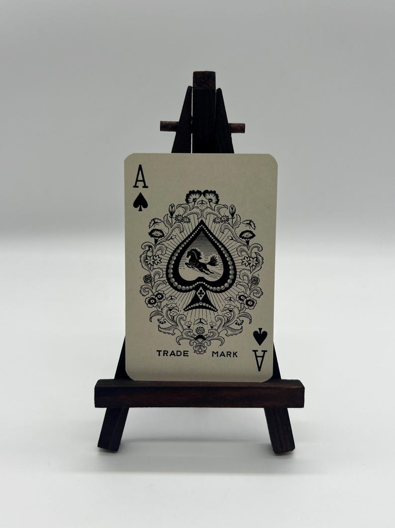 Vintage Ace of Spades Playing Cards (single Death Card) Spadille ...