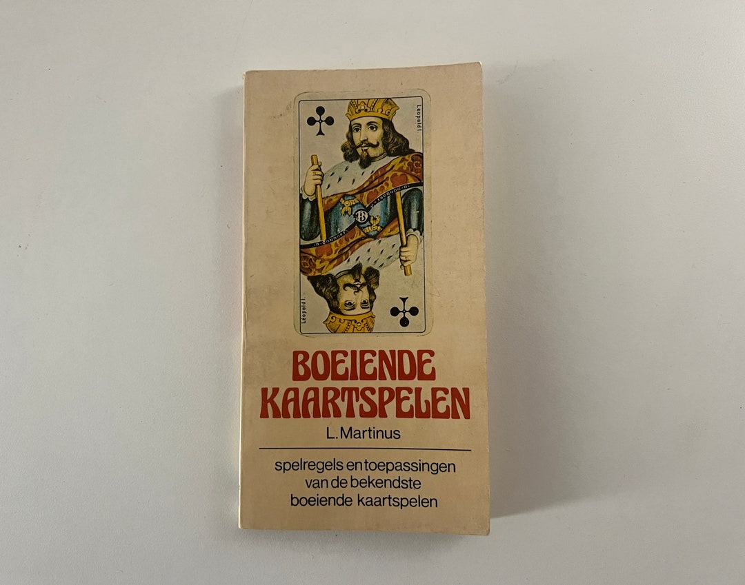 Vintage Book (1984) Boeiende Kaartspelen by L. Martinus - First Edition ...