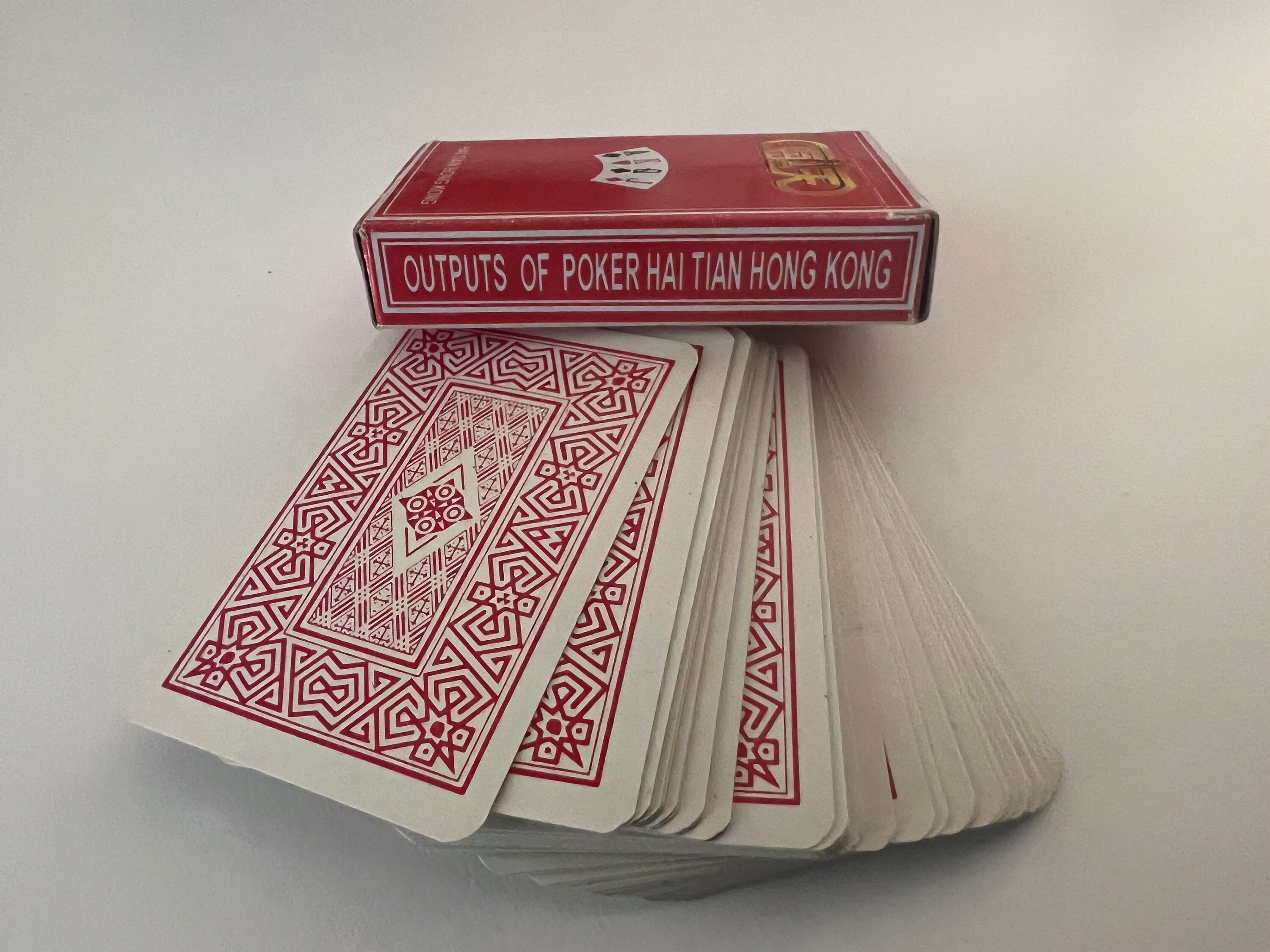 RARE 1990s Hai Tian Hong Kong Playing Cards poker Cards - Etsy