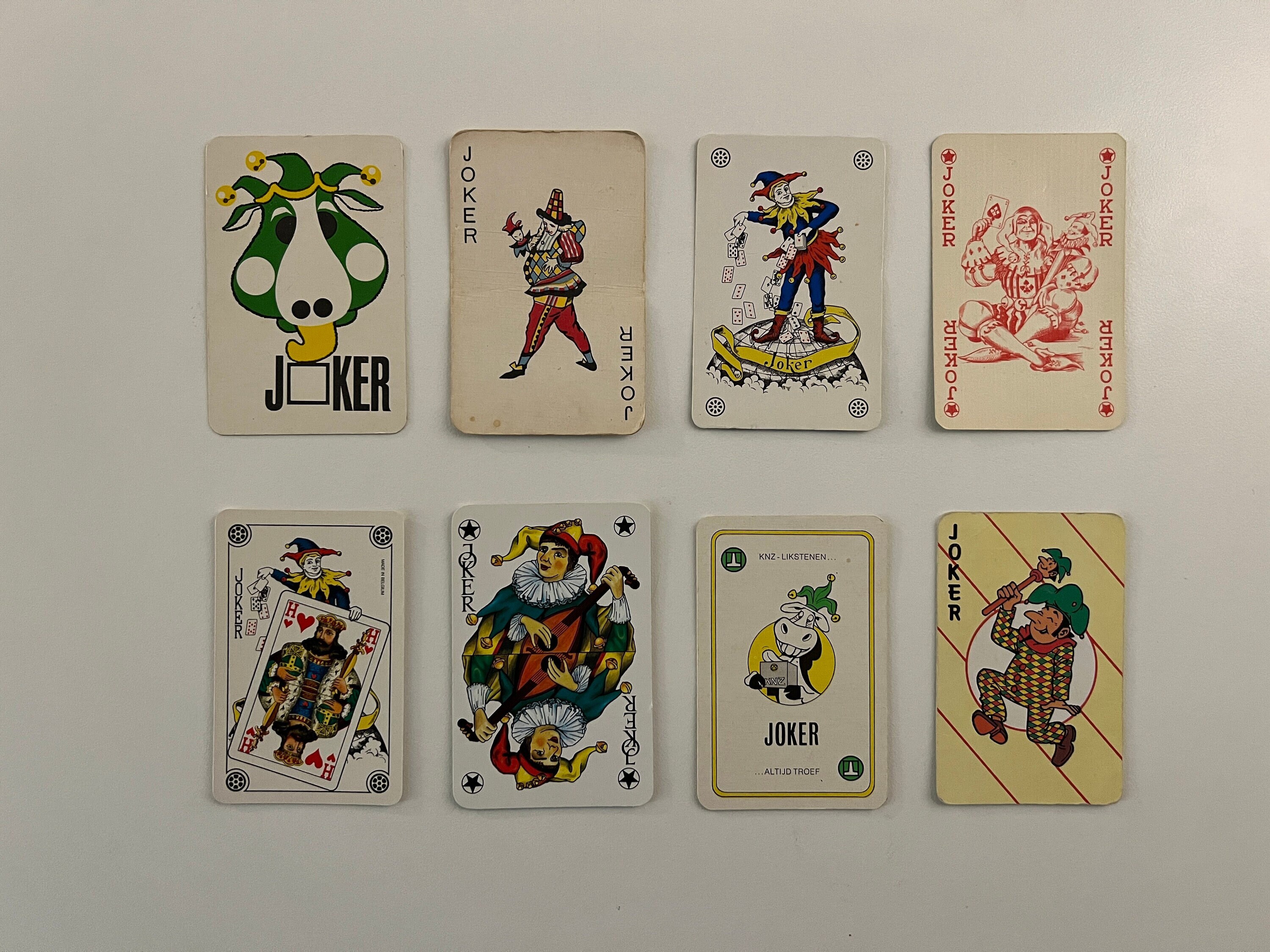 Vintage Joker Card