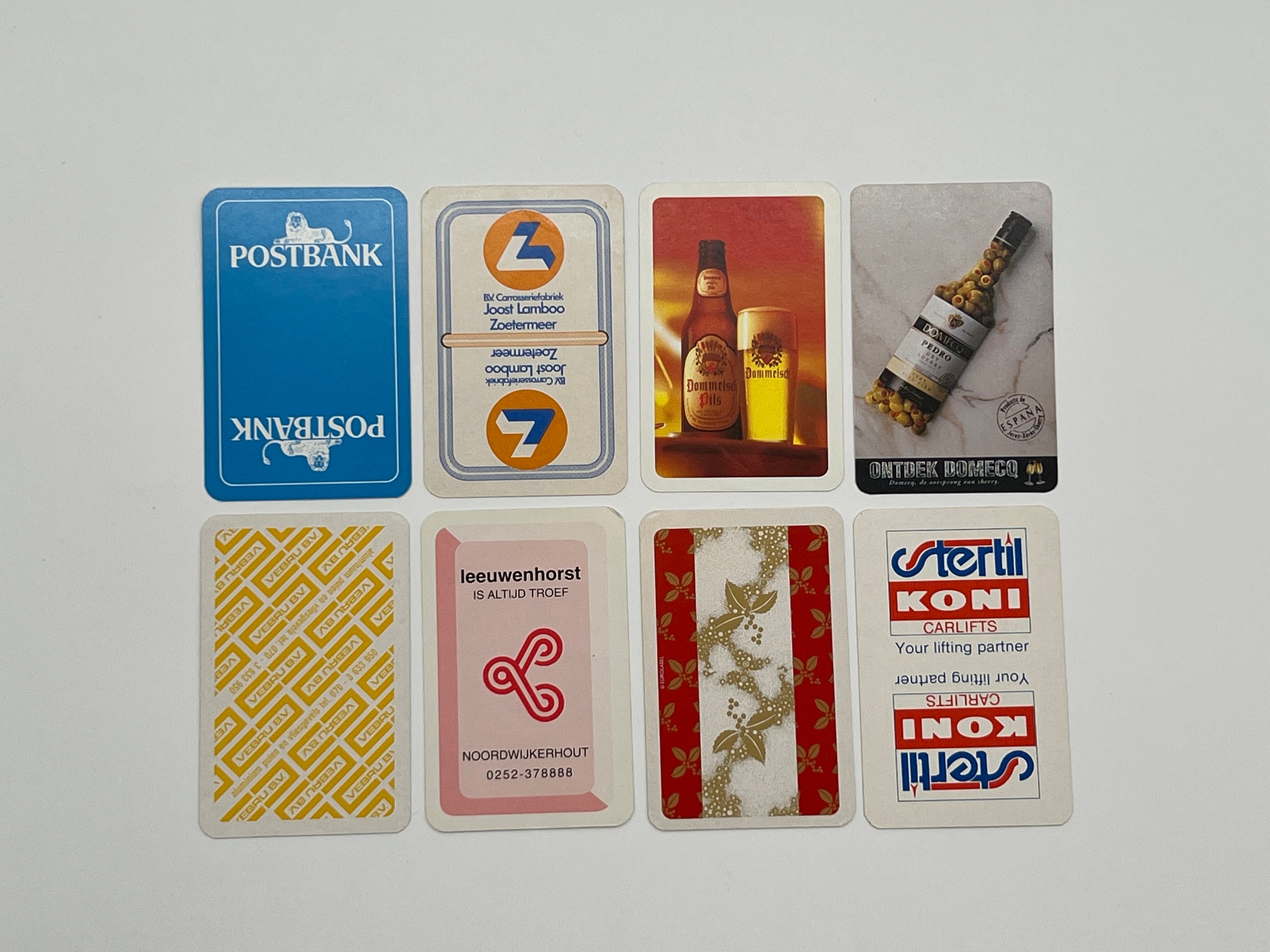 Set of Vintage Joker Cards classic Playing Cards Joker Card - Etsy