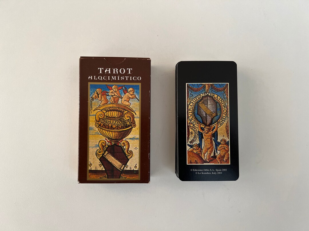 Vintage (2000) Alchemist Tarot (tarocchi Illuminati) Tarot Alquimístico ...