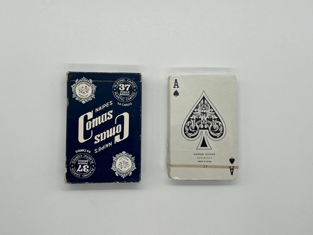 Vintage Henri Abelé Naipes Comas Playing Cards (54 Cards) Published in ...