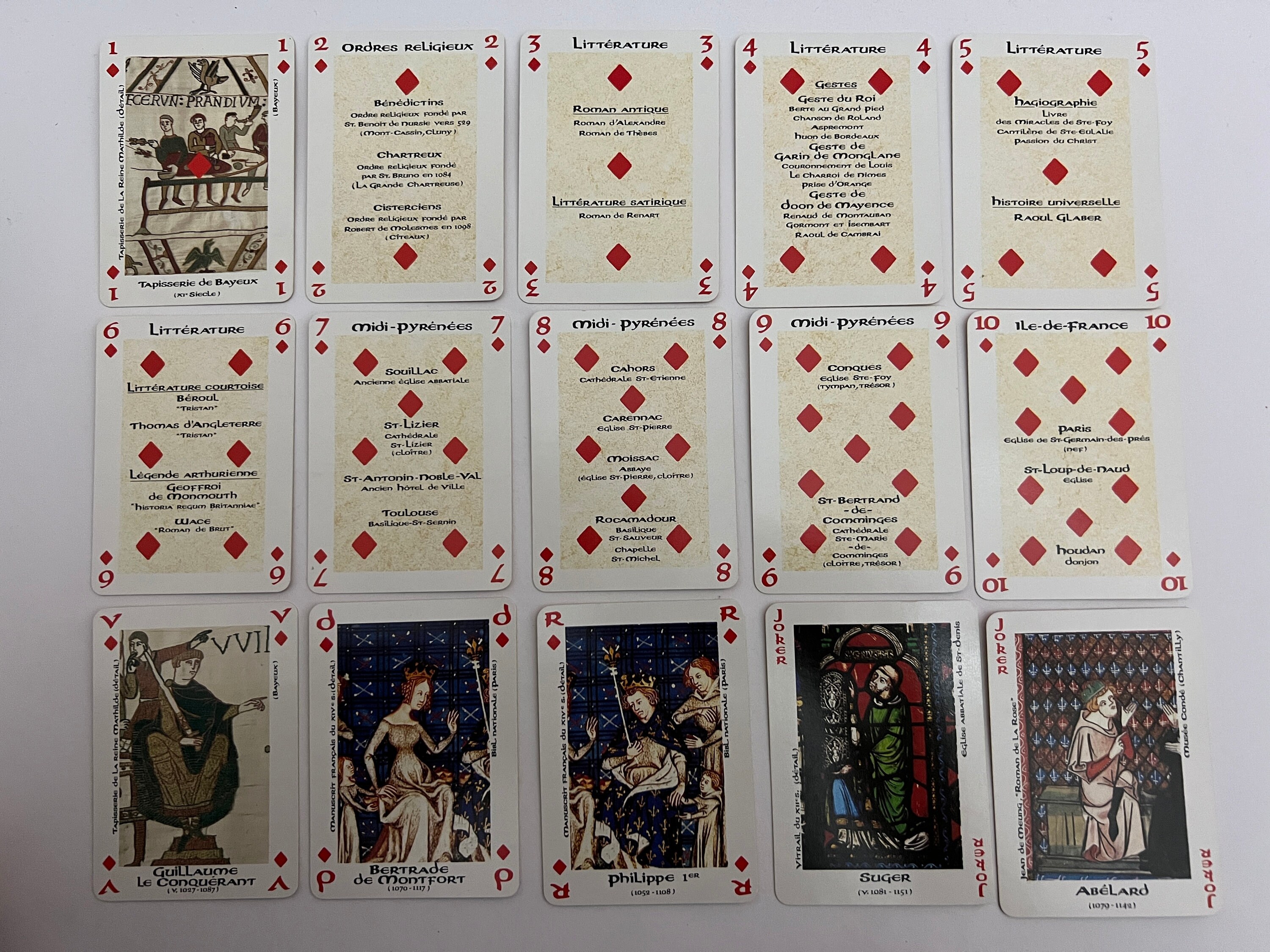 Vintage 1981 Jeu Roman Playing Cards roman Empire Cards Published in ...