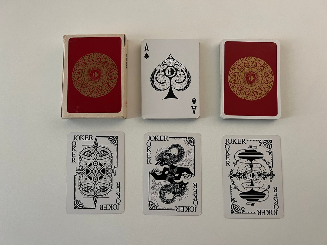 RARE (1980) Vintage Malaysian Daun Terup Playing Cards (published in ...