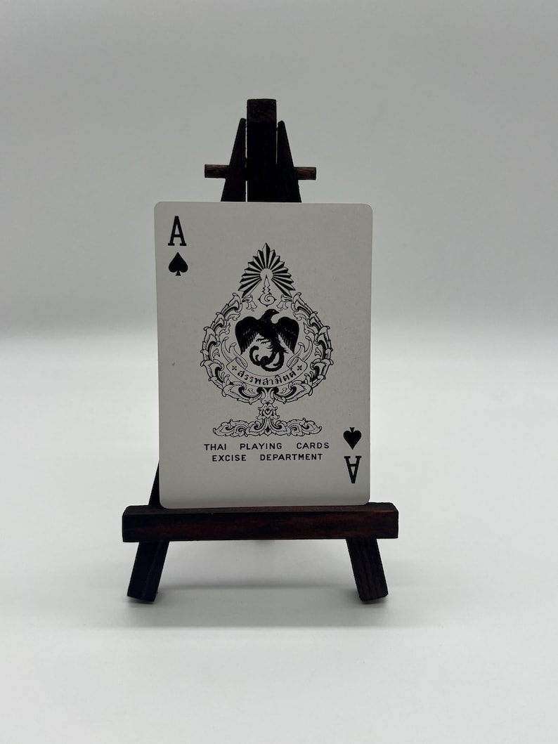 Vintage Ace of Spades Playing Cards (single Death Card) Spadille ...