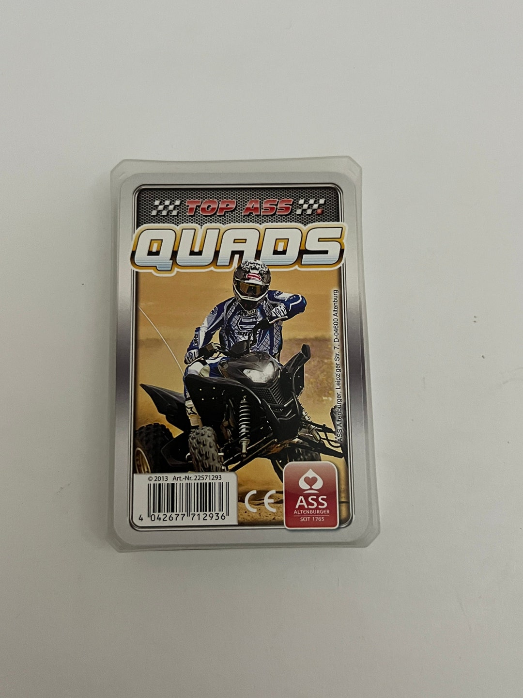 Spielregel ASS Top Ass Playing Cards (ATV Quad Playing Cards) Radical ...