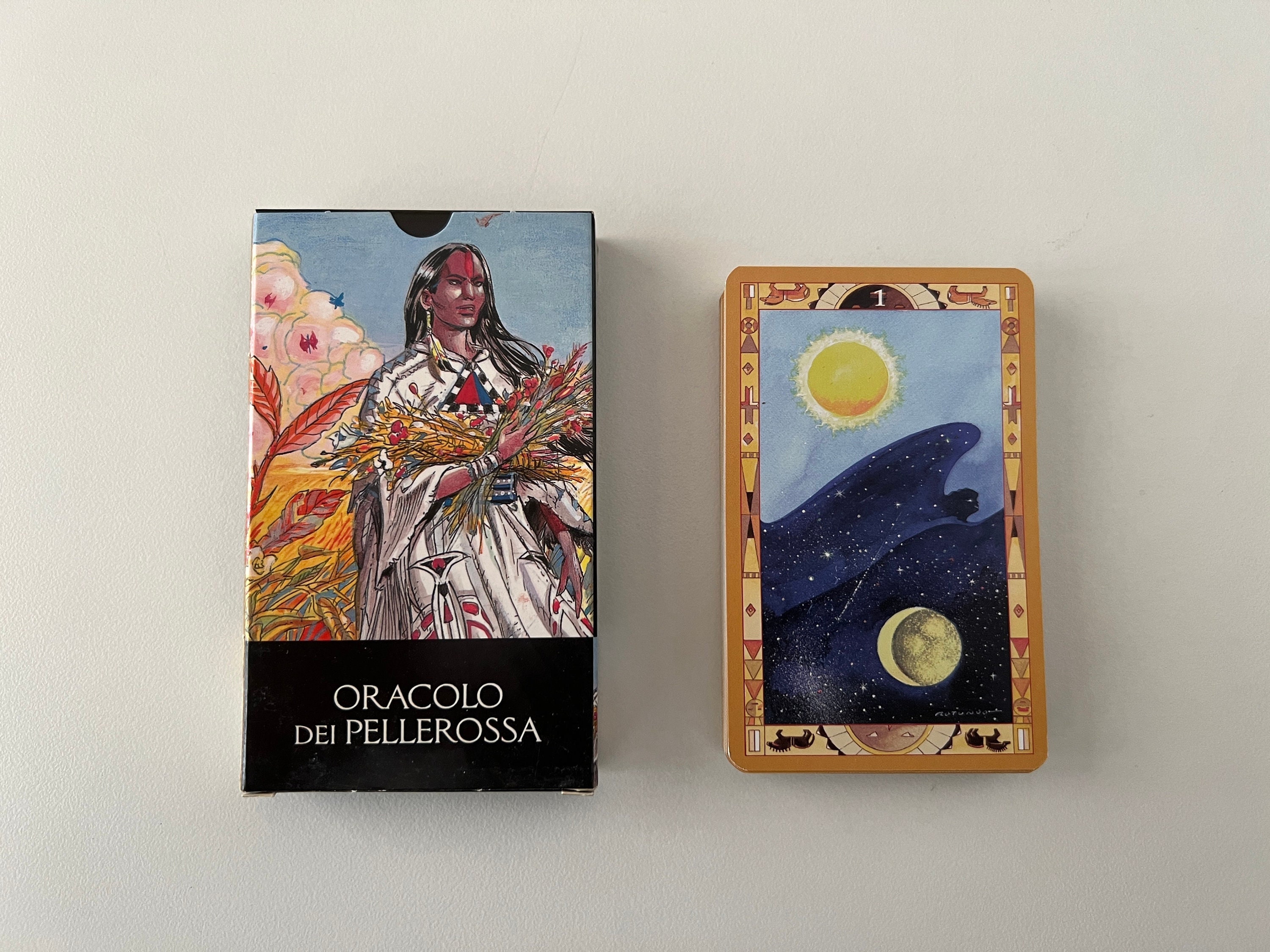 Vintage 2004 Oracle of Native Americans by Lo Scarabeo tarot RARE Deck ...