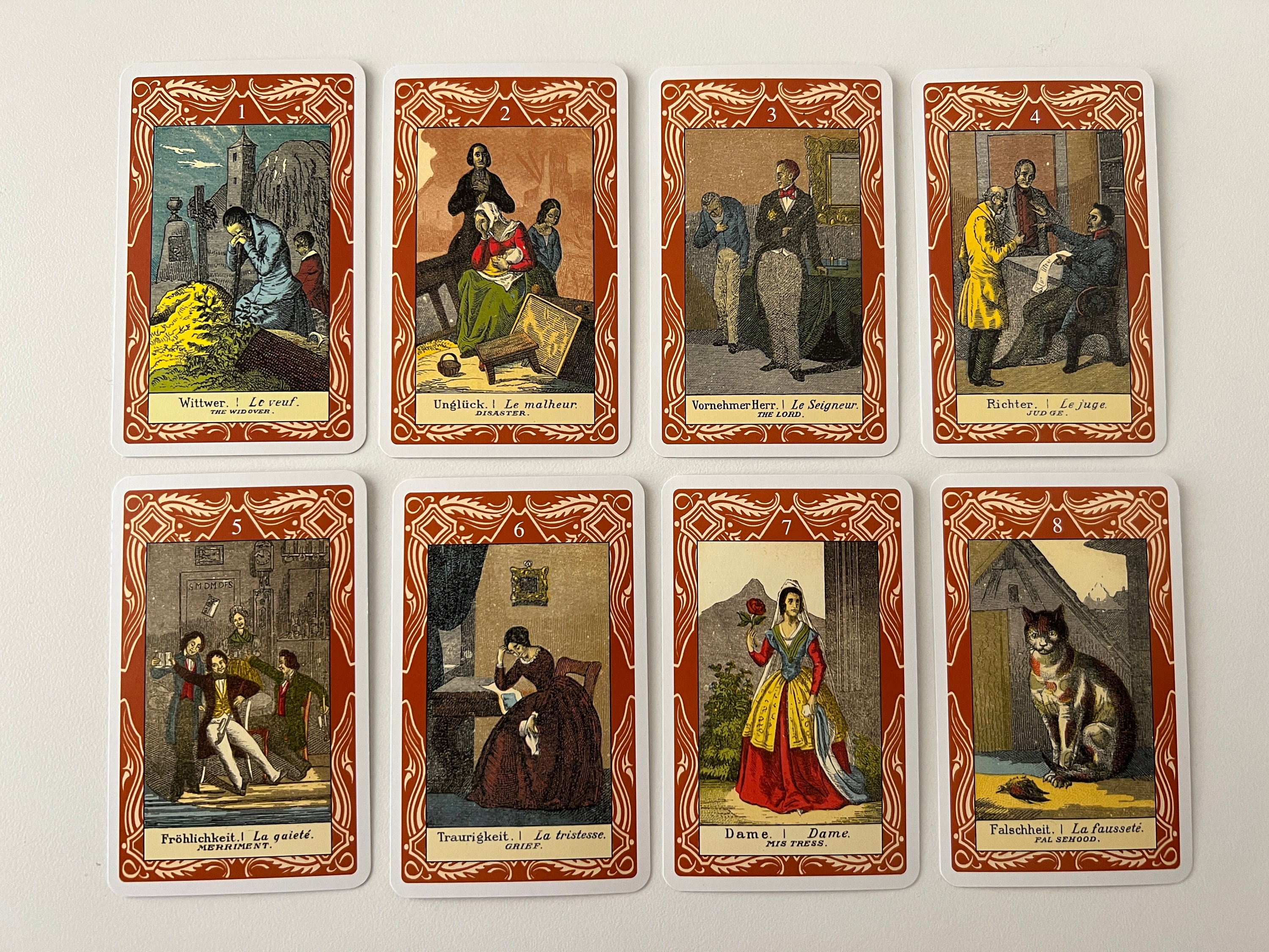 Vintage 2003 Gypsy Sibyl sibilla Gitana by Lo Scarabeo tarot RARE Deck ...