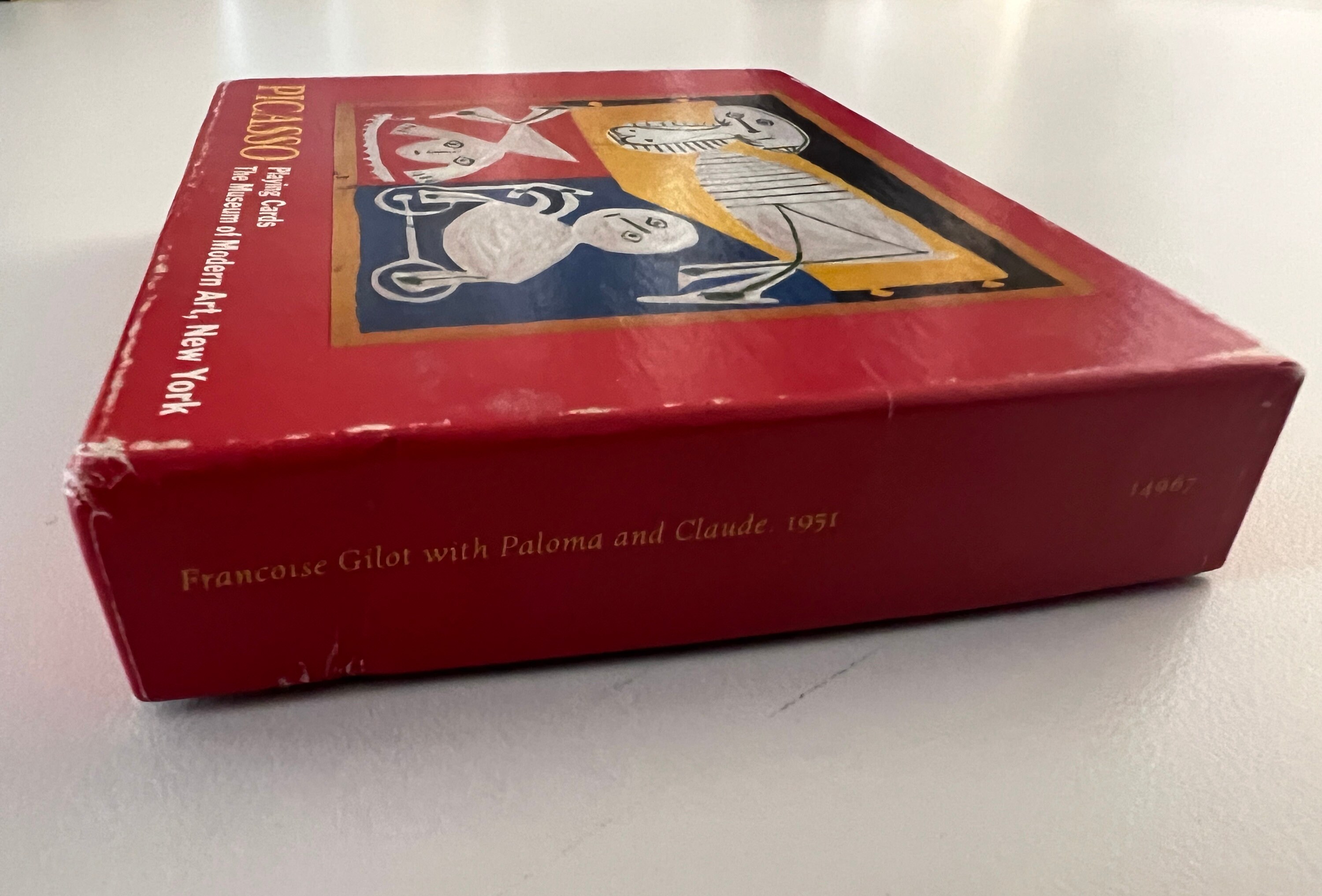 RARE (1996) Pablo Picasso Museum of Modern Art (moma) Playing Cards ...