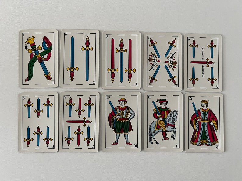 Vintage 1960 Naipes Finos Aguila Antigua Opaca la Cubana, SA Published ...