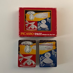 RARE (1996) Pablo Picasso Museum of Modern Art (moma) Playing Cards ...