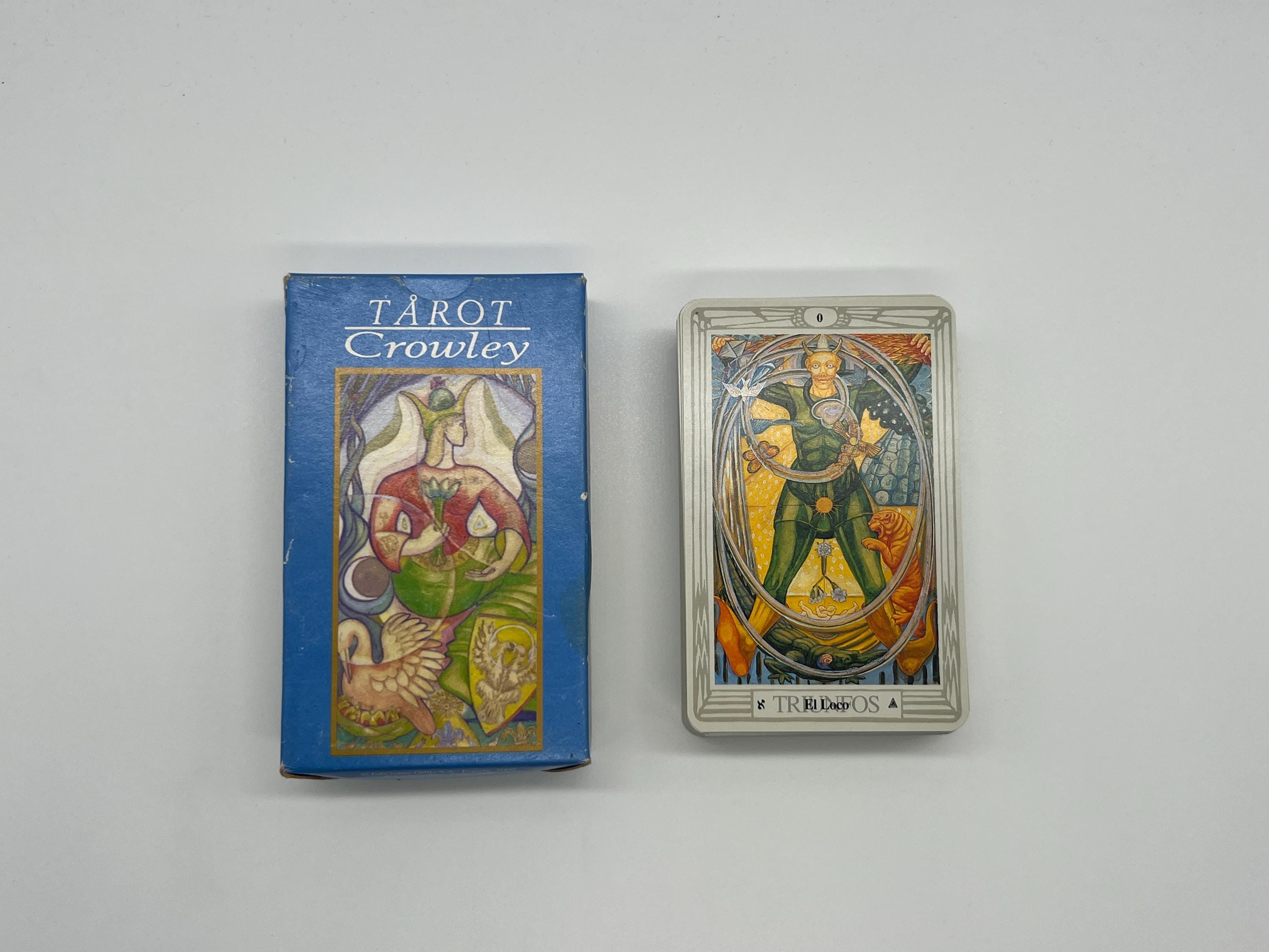 Vintage (2000) Aleister Crowley Tarot (thoth Tarot Deck) Ilustração De ...