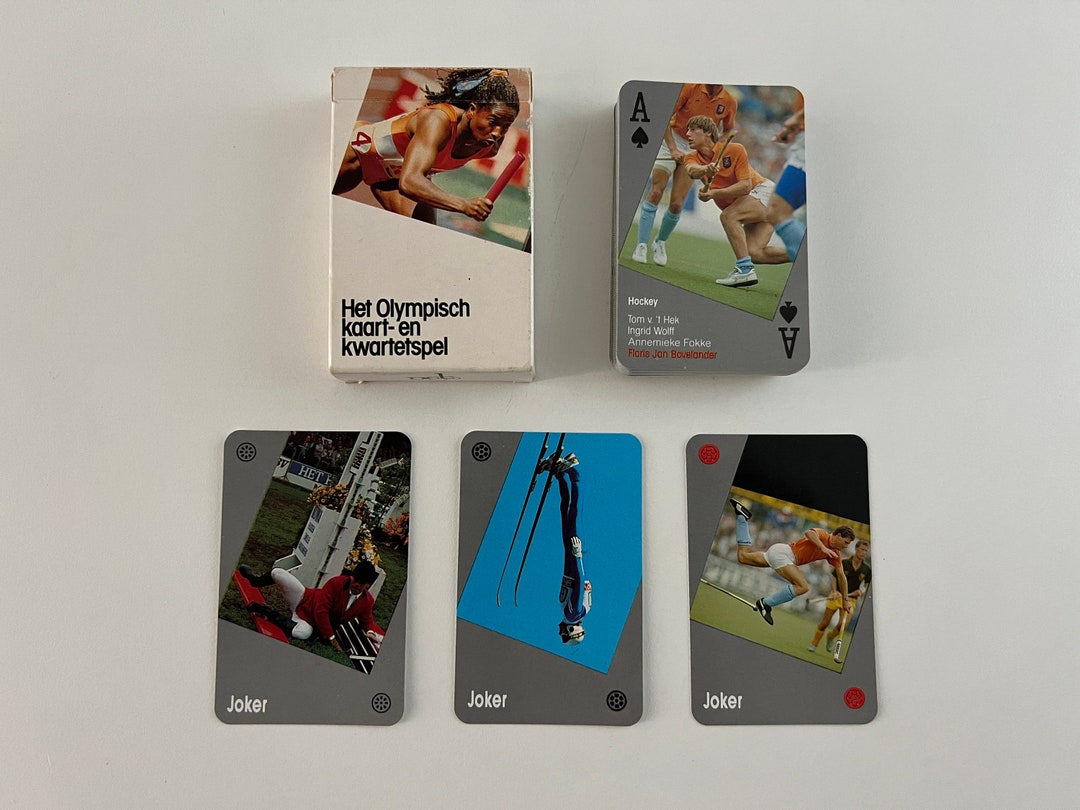 Vintage 1992 Het Olympisch Kaart-en Kwartetspel olympic Games Barcelona ...