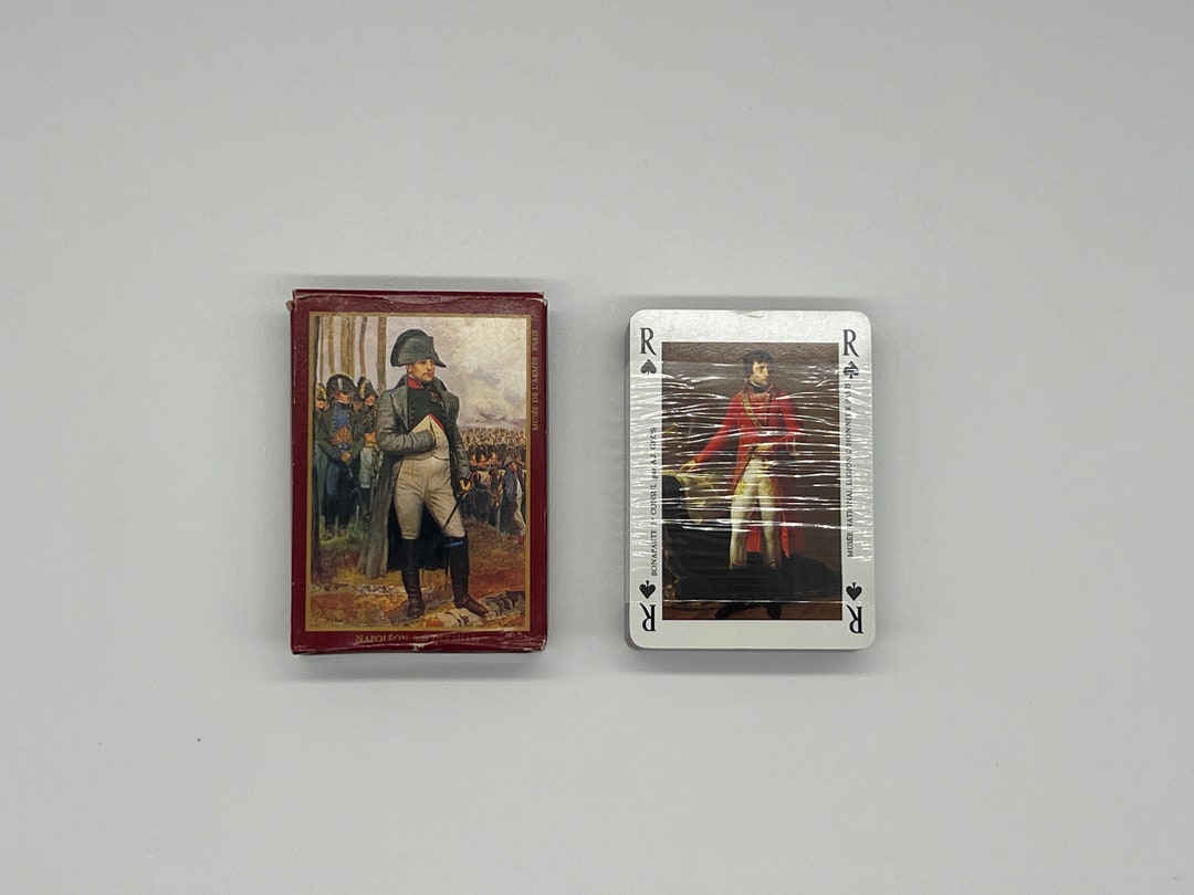 Vintage (1987) Jeu Napoléon 1er Playing Cards by Dusserre (published in ...