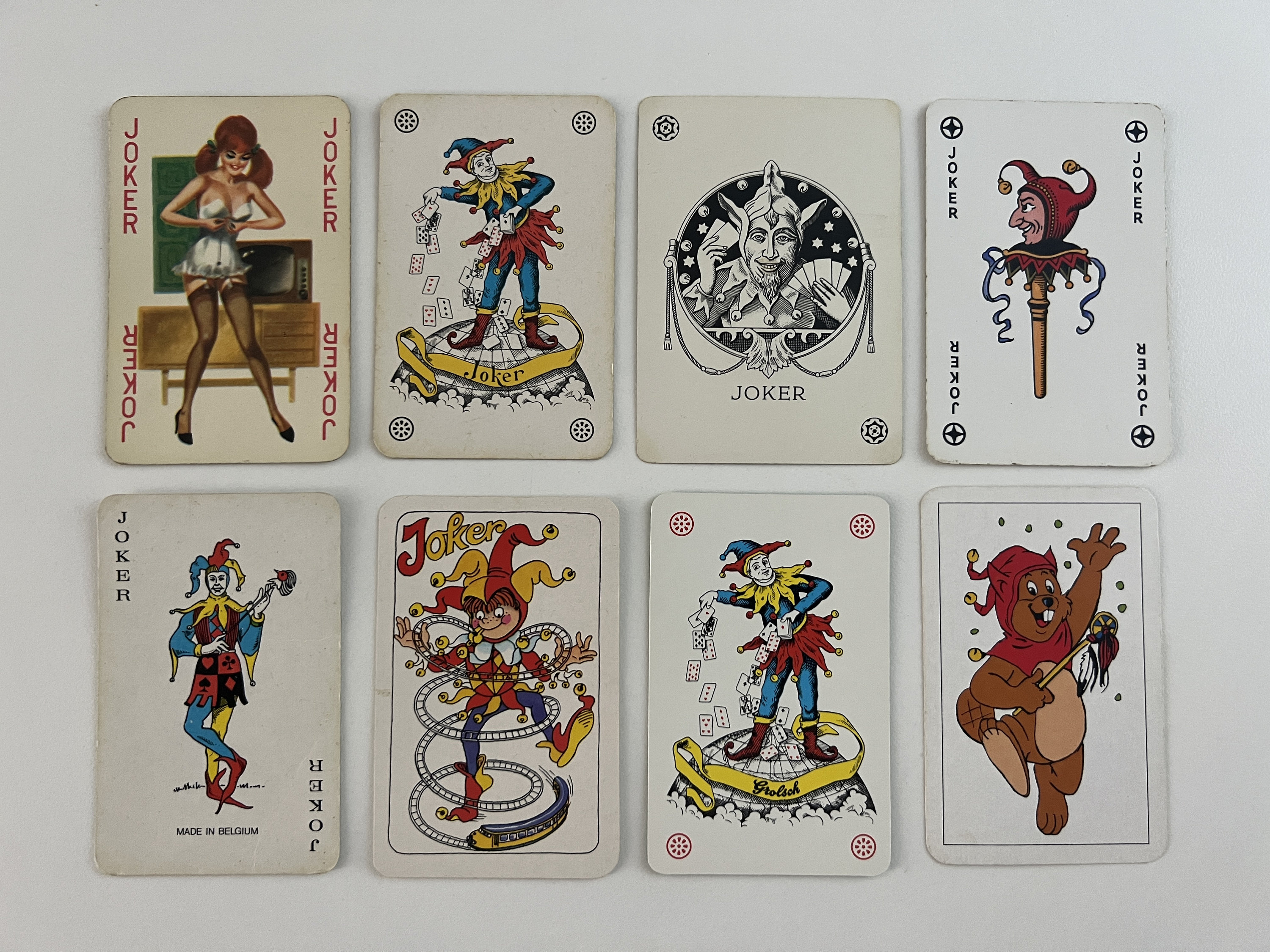 Vintage Joker Playing Cards Single Card Joker Collection - Etsy