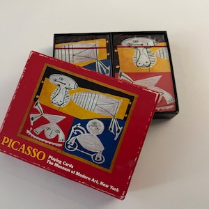 RARE (1996) Pablo Picasso Museum of Modern Art (moma) Playing Cards ...