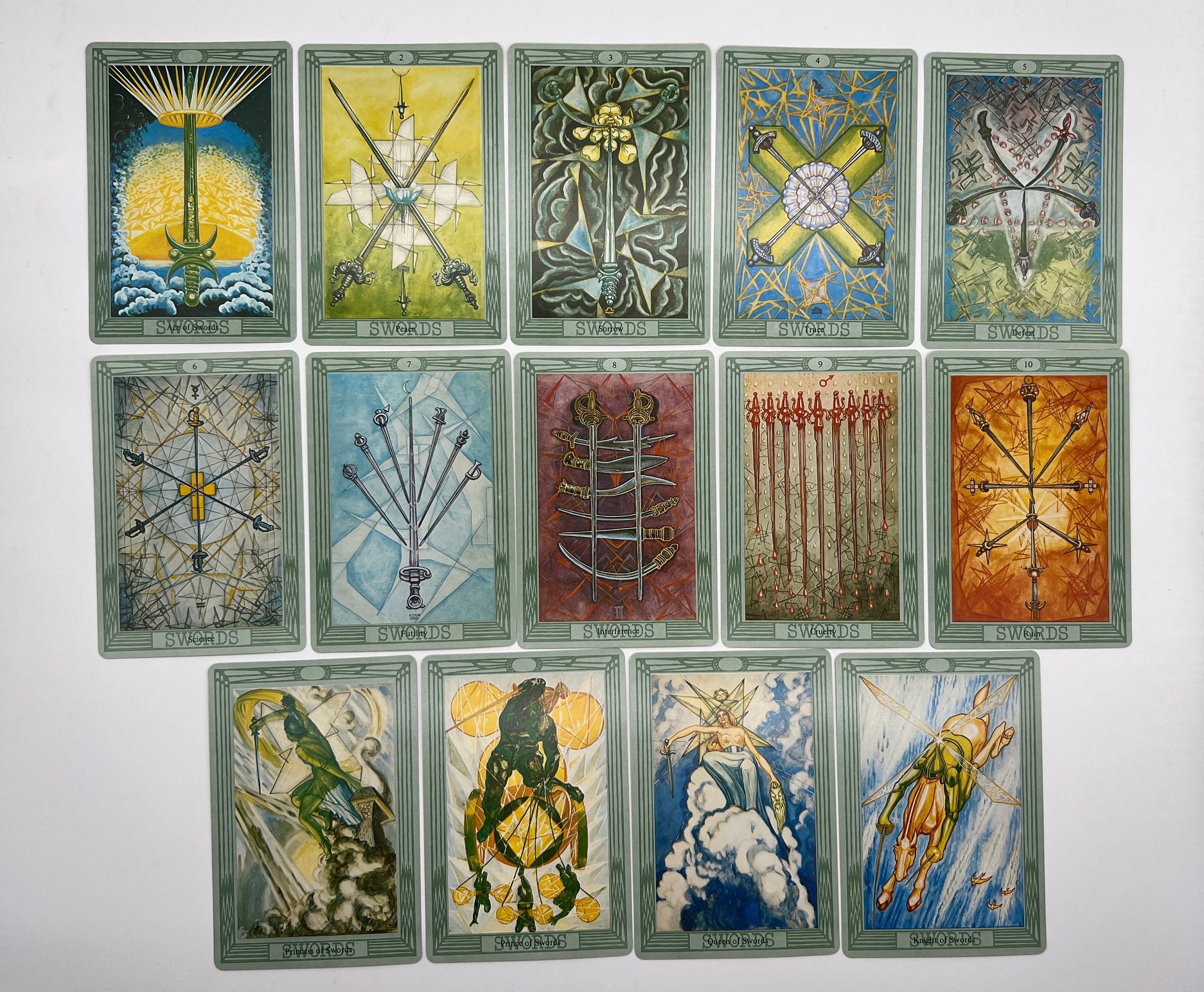 RARE Aleister Crowley Thoth Tarot Deck ordo Templi Orientis - Etsy Ireland