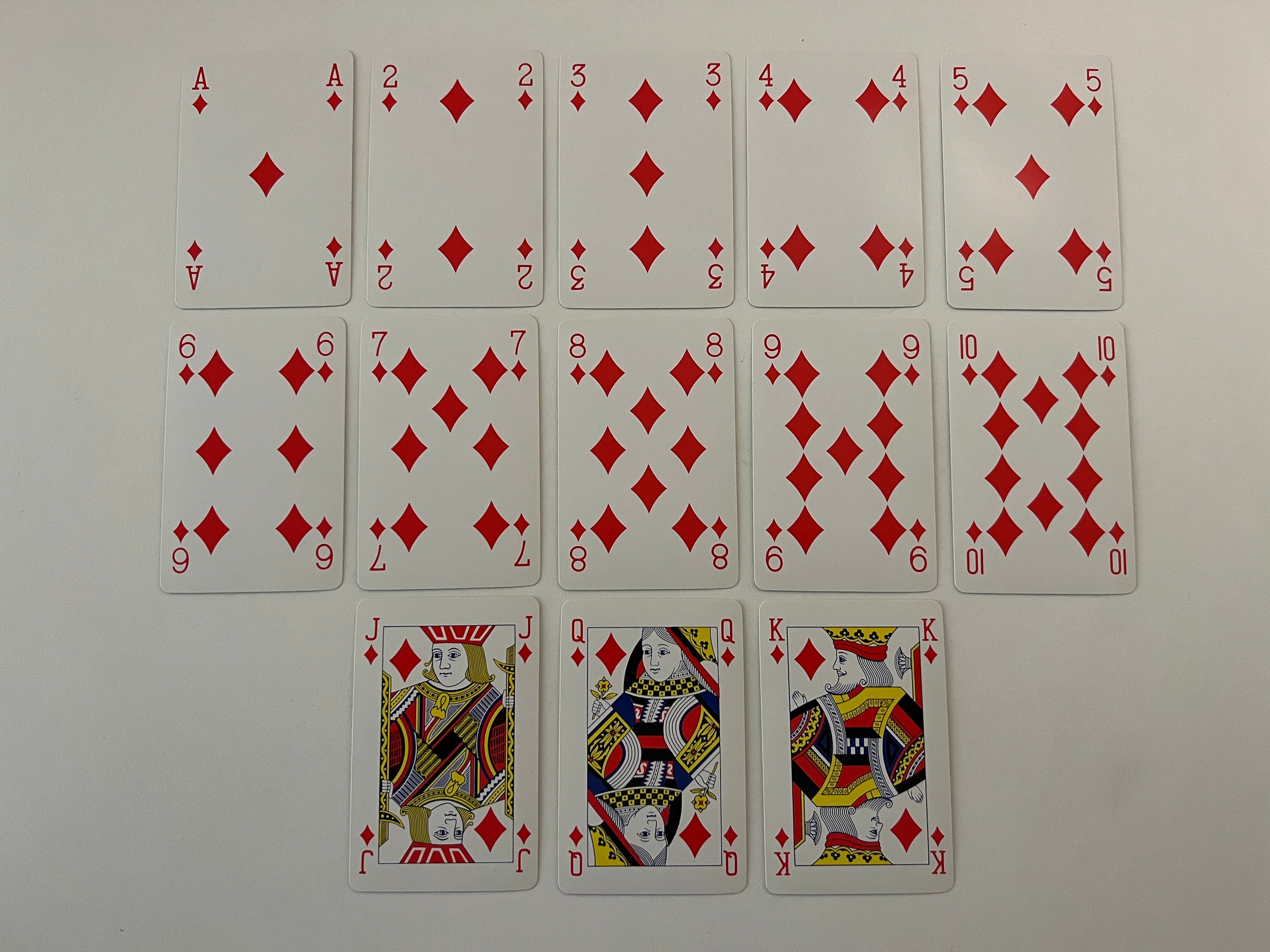 Vintage 1990 Square Speelkaarten Playing Cards by - Etsy