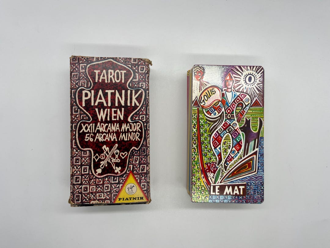 Tarot Piatnik Wien (1974) Rudolf Pointner Tarot (published by Piatnik ...