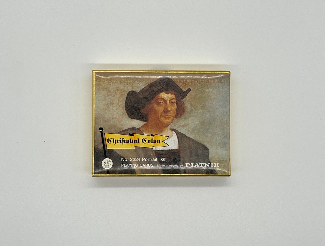 Rare Vintage Christobal Colón (christopher Columbus) Playing Cards ...