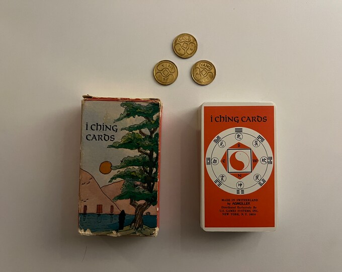 RARE I Ching Cards 1971 by Agmuller vintage Chinese Oracle Asian ...