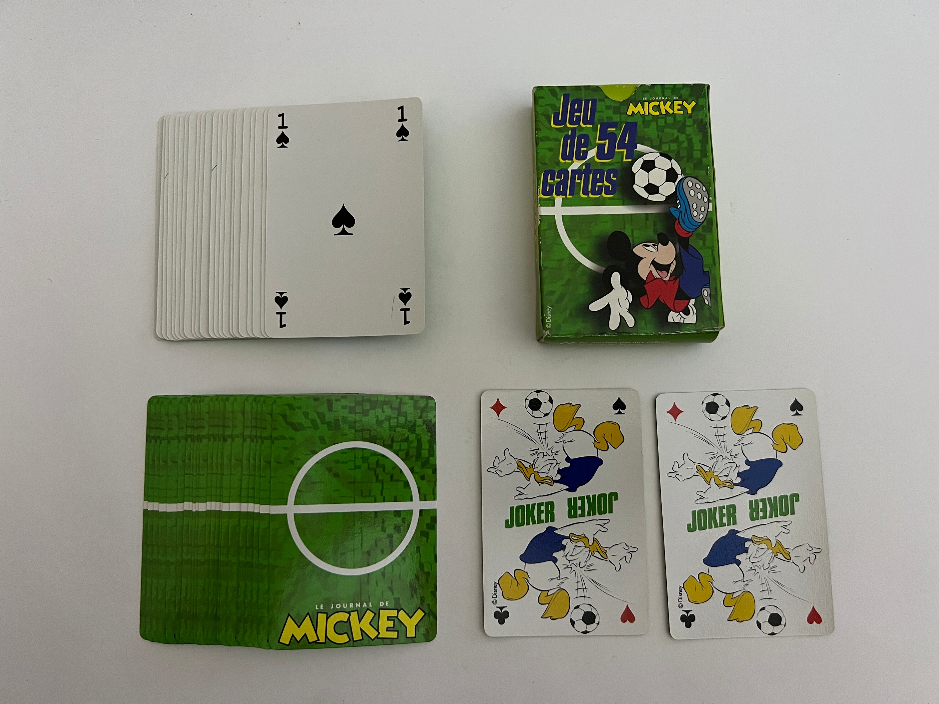 Vintage Mickey Mouse Playing Cards (walt Disney Playing Cards ...