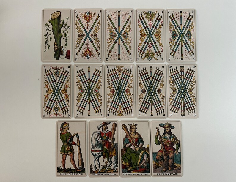 Antichi Tarocchi Italiani ancient Italian Tarot by Avondo - Etsy