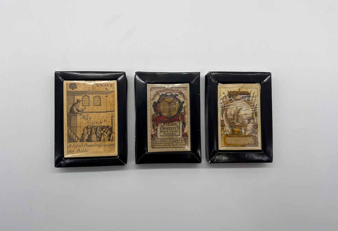 Vintage Historical Playing Cards (museum Fournier) Decks: Cádiz ...