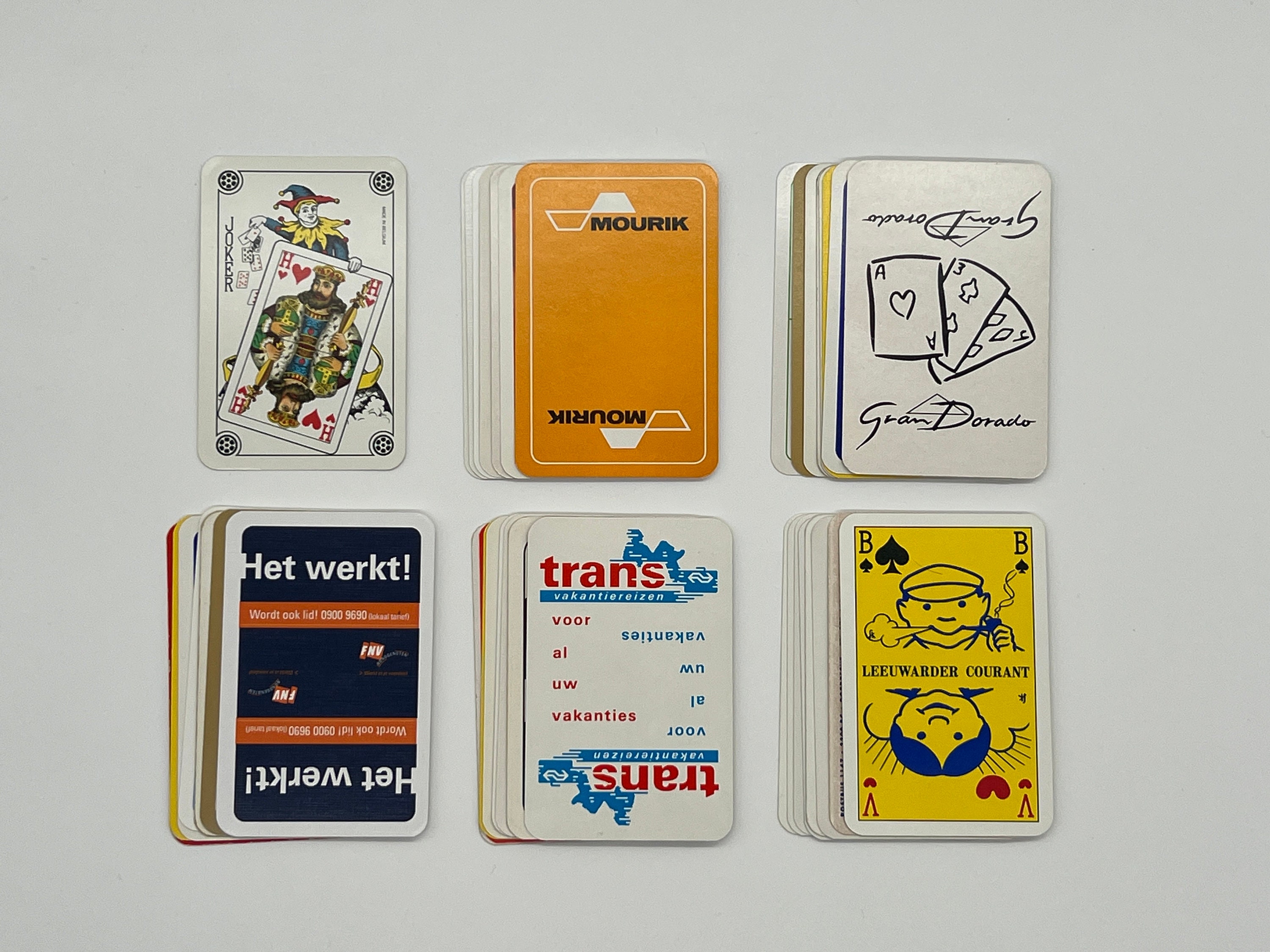 Set of Vintage Joker Cards classic Playing Cards Joker Card - Etsy