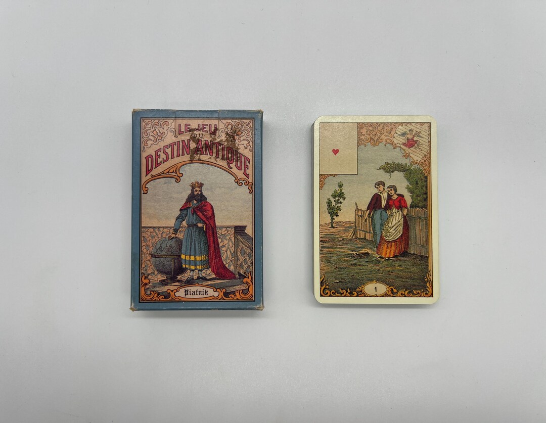 RARE Oracle "le Jeu Du Destin Antique" (1986) by Piatnik Wien (the Game ...